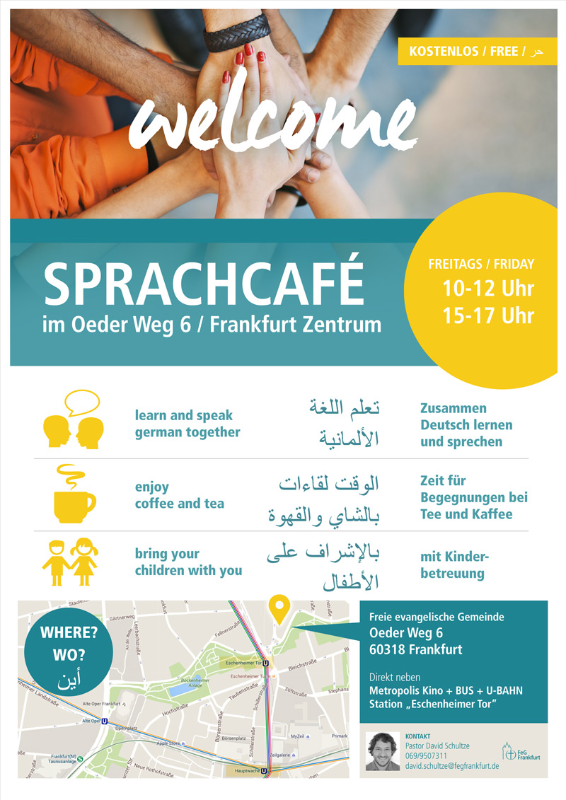 Freie evangelische Gemeinde Frankfurt – Sprachcafé